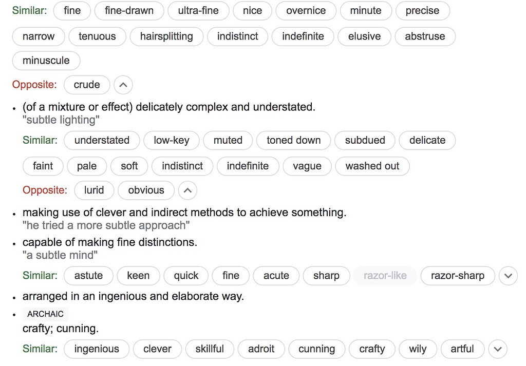 The meaning of Subtle on the GRE - GRE Verbal Problem Solving - Greg ...