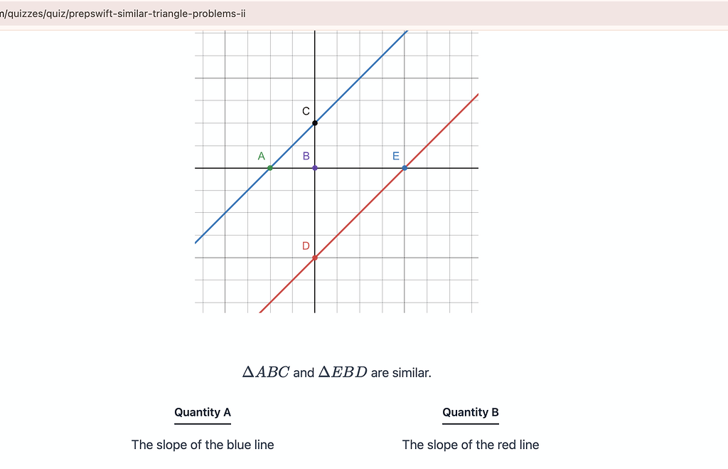 PrepSwift Similar Triangle Problems II - GRE Quant Problem Solving - Greg Mat+ Community Forum
