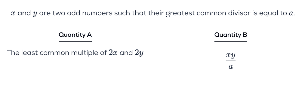 GCF Question - GRE Quant Problem Solving - Greg Mat+ Community Forum
