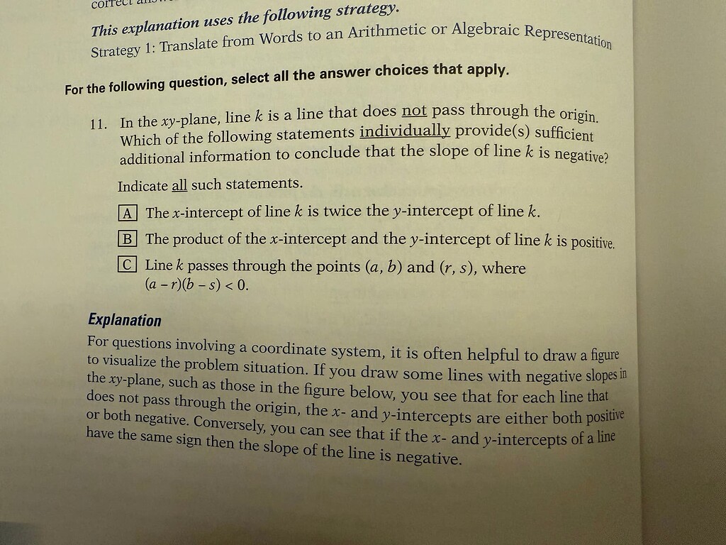 Official Guide Practice Test 1 Section 6 Q11 - GRE Quant Problem ...