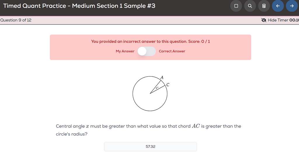 Quant Sample test (Medium section Sample 3 and 4) - GRE Quant Problem ...
