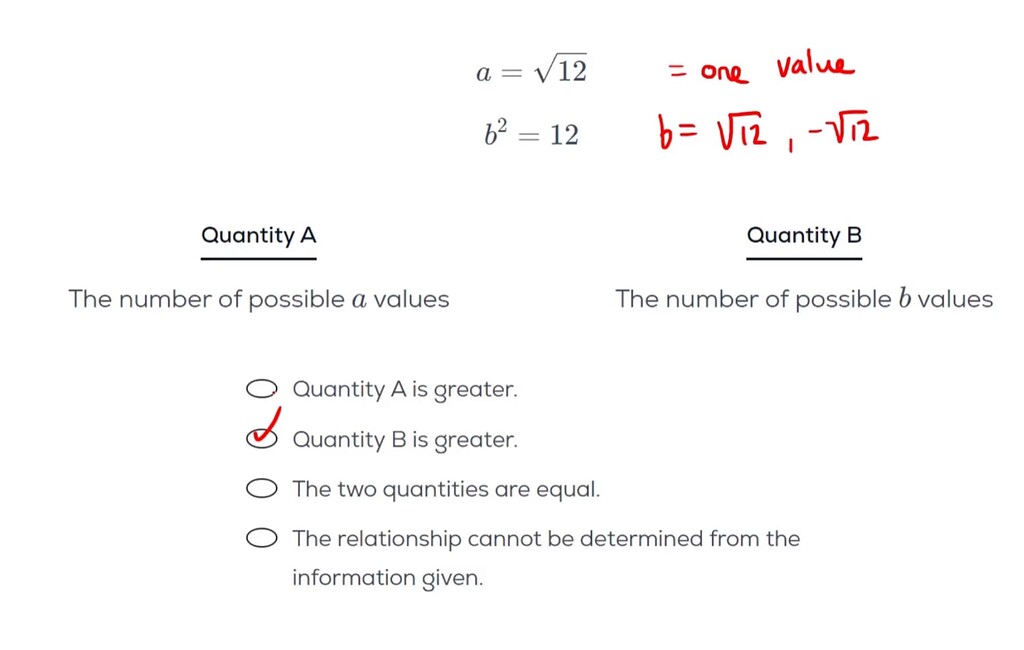 Question discrepancy noted on Tickbox quiz #3 (Ques 13)) - GRE Quant ...