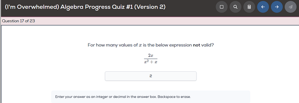 Algebra Progress Quiz #1 Q 17 - GRE Quant Problem Solving - Greg Mat+ Community Forum