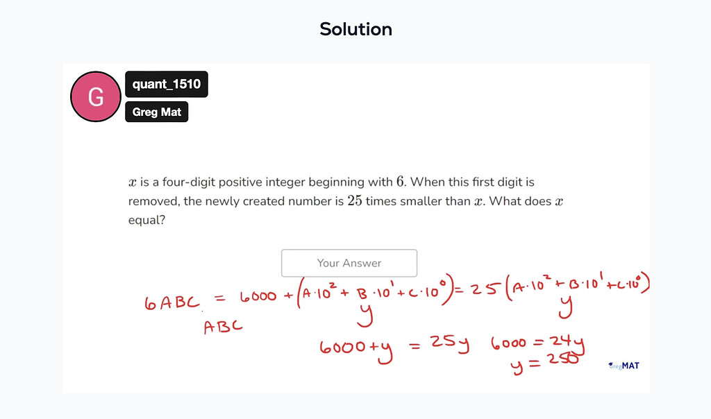 GregMat Medium Practice Questions - GRE Quant Problem Solving - Greg ... GregMat Medium Practice Questions - GRE Quant Problem Solving - Greg ...