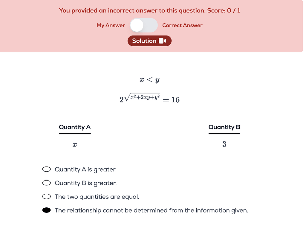 Timed Quant Section (15 Questions, Hard) #9 (Question 8) - GRE Quant Problem Solving - Greg Mat+ ...