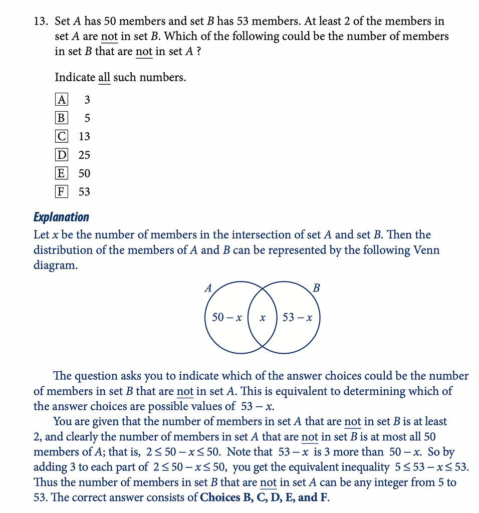 ETS Data Analysis Answer Interpretation - GRE Quant Problem Solving ...