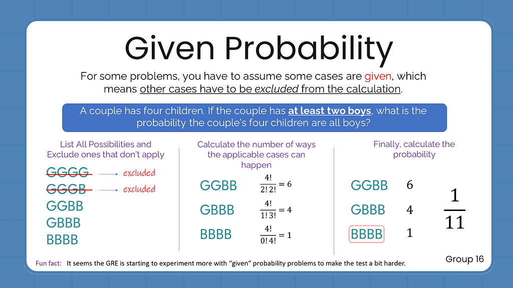 Given probability flashcard confusion - GRE Quant Problem Solving - Greg Mat+ Community Forum