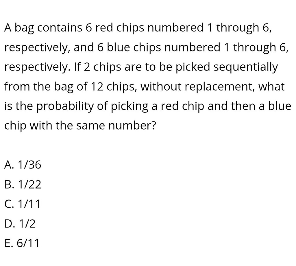 Probability Confusion - GRE Quant Problem Solving - Greg Mat+ Community Forum