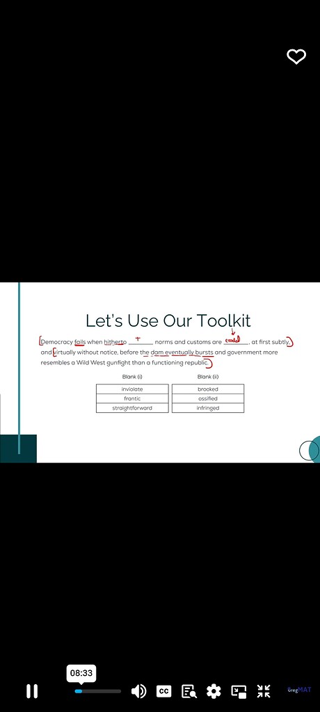 Text completion three blanks - GRE Verbal Problem Solving - Greg Mat+ Community Forum