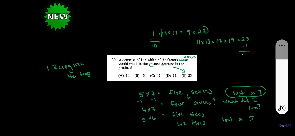 Arthimetic 3 video gregmat 1 month plan - GRE Quant Problem Solving - Greg Mat+ Community Forum
