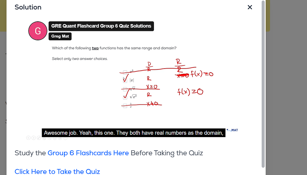 Didn't understand the question and the answer? - GRE Quant Problem Solving - Greg Mat+ Community ...