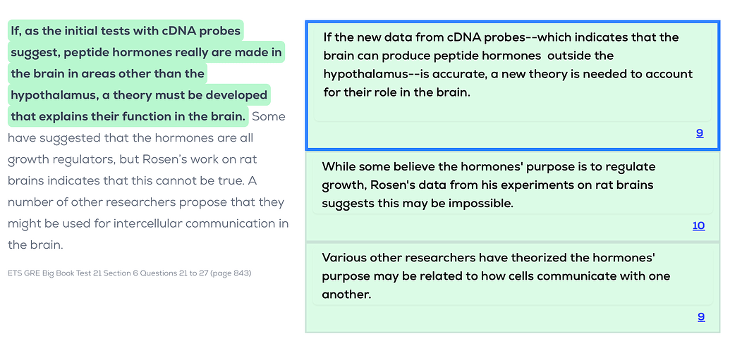 Skill Building RC - GRE Verbal Problem Solving - Greg Mat+ Community Forum