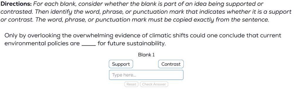 What is the right answer for the Support/Contrast Question? - GRE Verbal Problem Solving - Greg ...