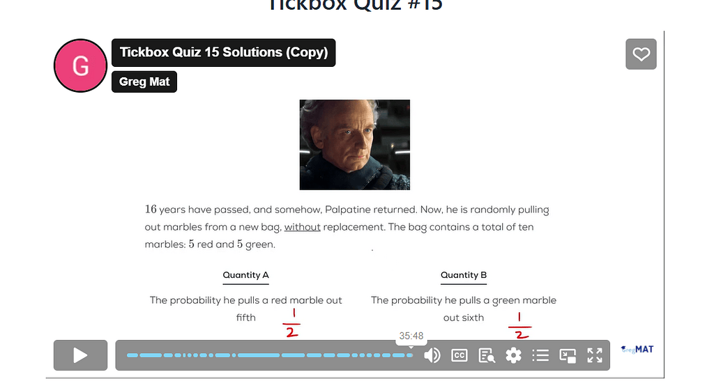 Prepshift Tickbox Quiz 15 Question 23 - GRE Quant Problem Solving - Greg Mat+ Community Forum