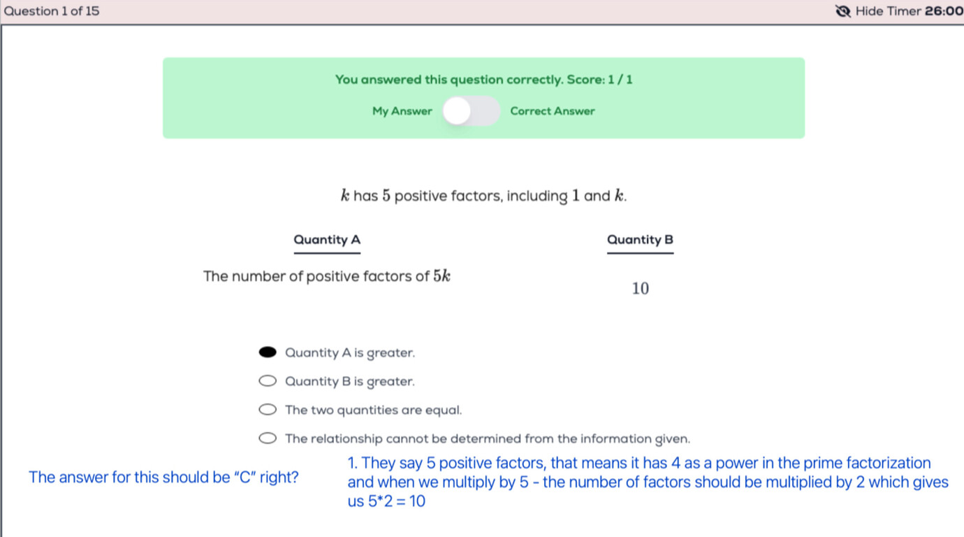 Clarification on the Timed Quant Practice - Hard Section 2 Sample Test ...