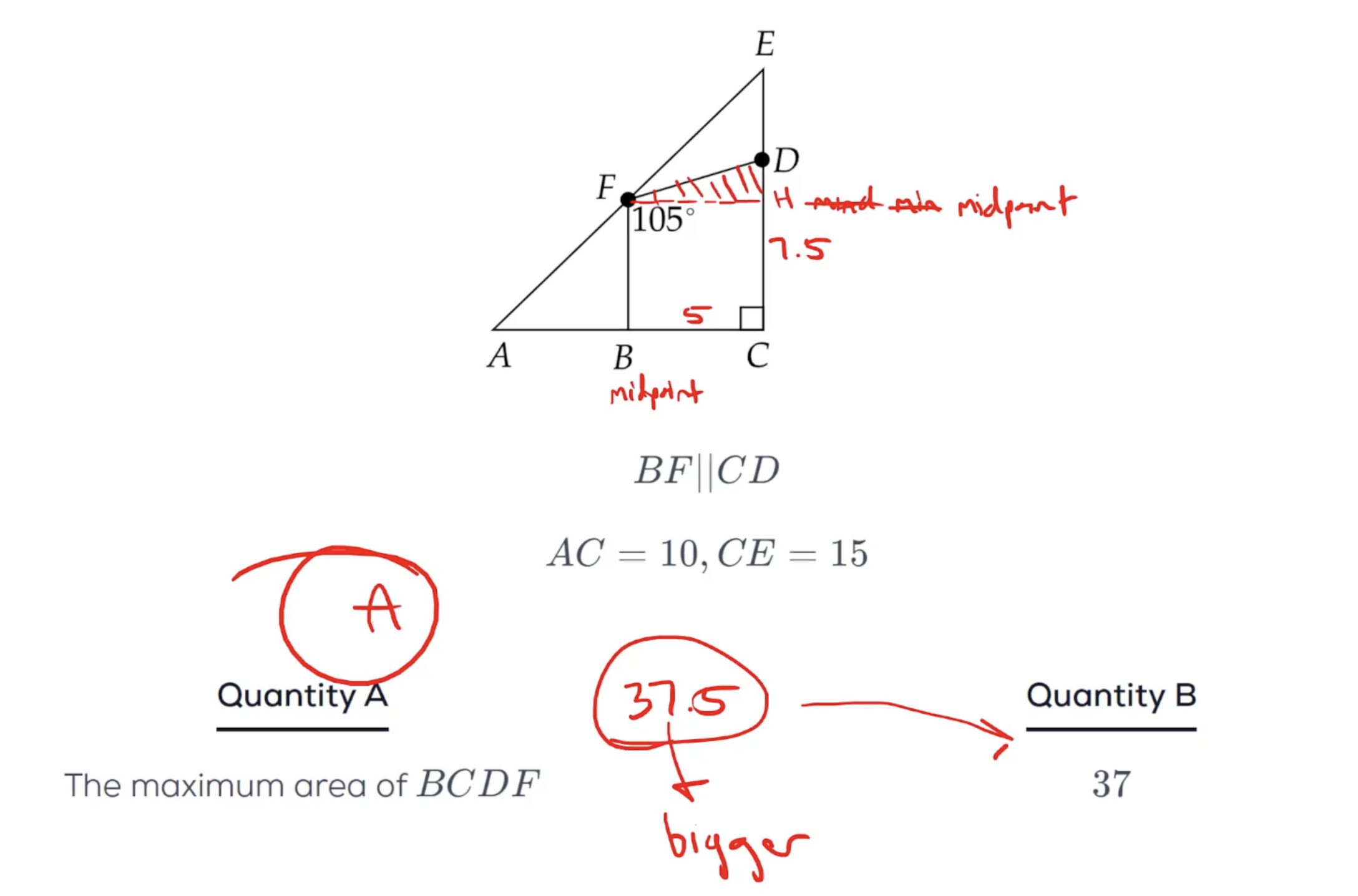 GregMat PP1 Quant Section 2 (Hard) - Geometry - GRE Quant Problem ... GregMat PP1 Quant Section 2 (Hard) - Geometry - GRE Quant Problem ...