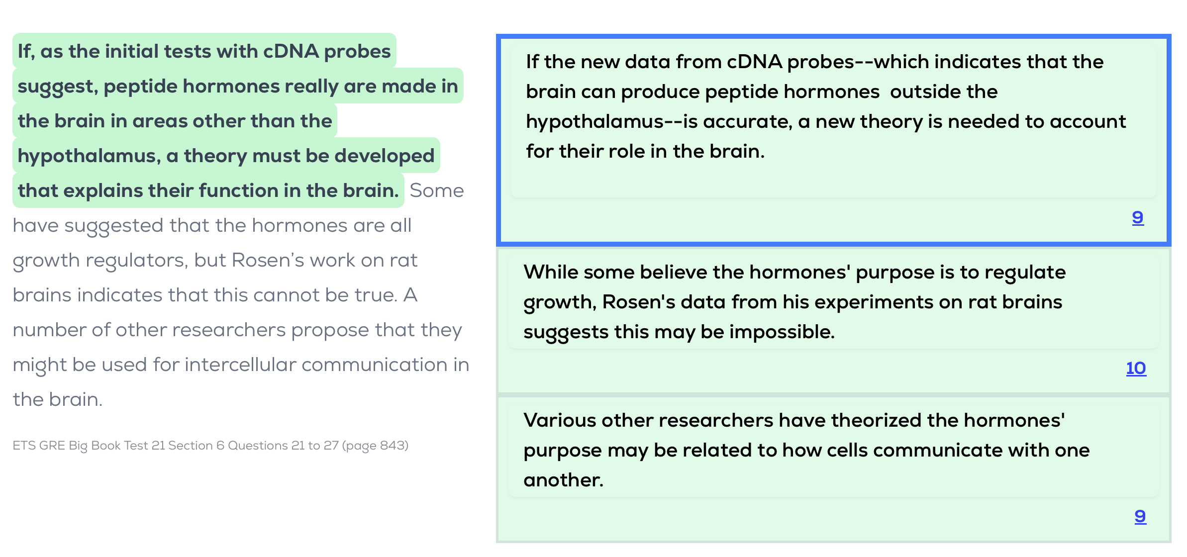 Skill Building RC - GRE Verbal Problem Solving - Greg Mat+ Community Forum