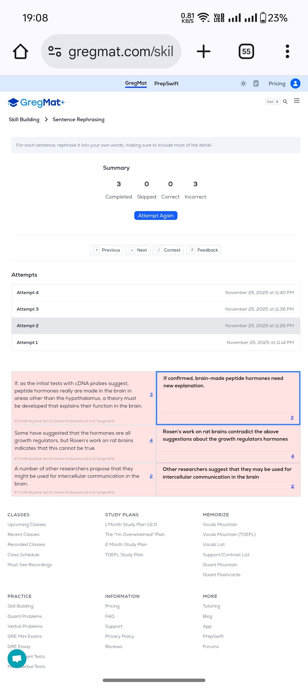 Skill Building RC - GRE Verbal Problem Solving - Greg Mat+ Community Forum